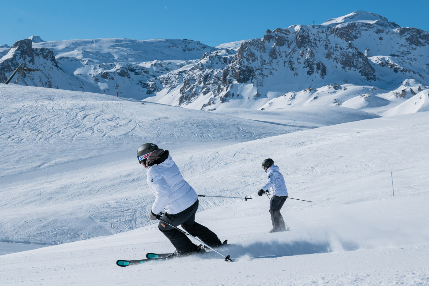 Alps ski resorts map: Tignes & Val d'Isère - High mountain skiing: ski ...